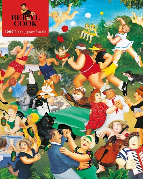 Beryl Cook Good Times 1000 Piece Jigsaw Puzzle – VisitPlymouth
